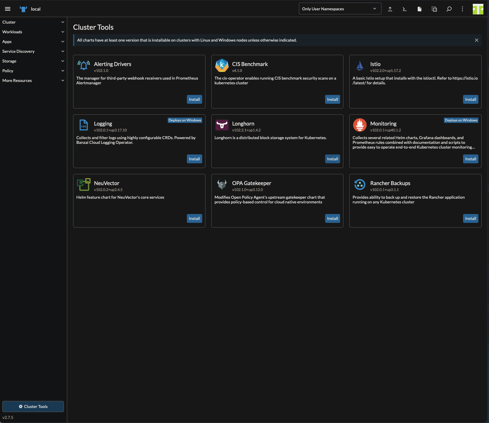 K3s Kubernetes with MetalLB, Traefik, Rancher, Longhorn and Extras ...