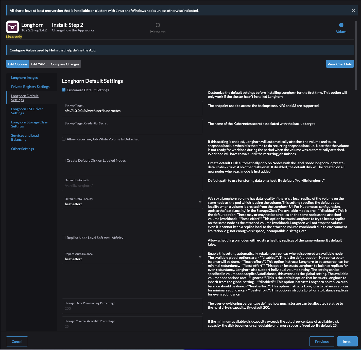 K3s Kubernetes with MetalLB, Traefik, Rancher, Longhorn and Extras ...